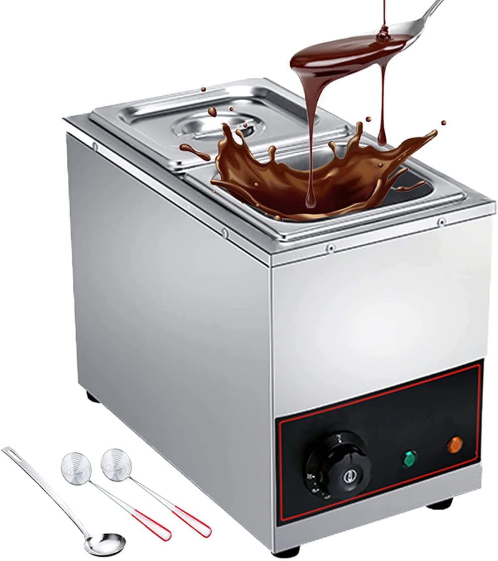 JHLP Commercial Chocolate Tempering Machine - Digital Electric Melter ...