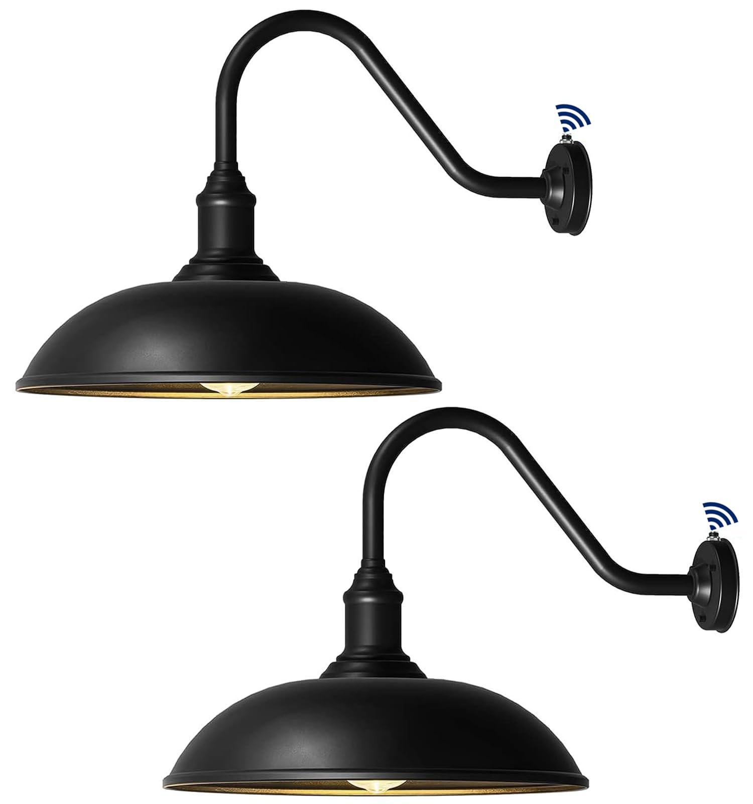 Ytzlvw 21 Inch Large Outdoor Gooseneck Barn Lights Dusk to Dawn ...