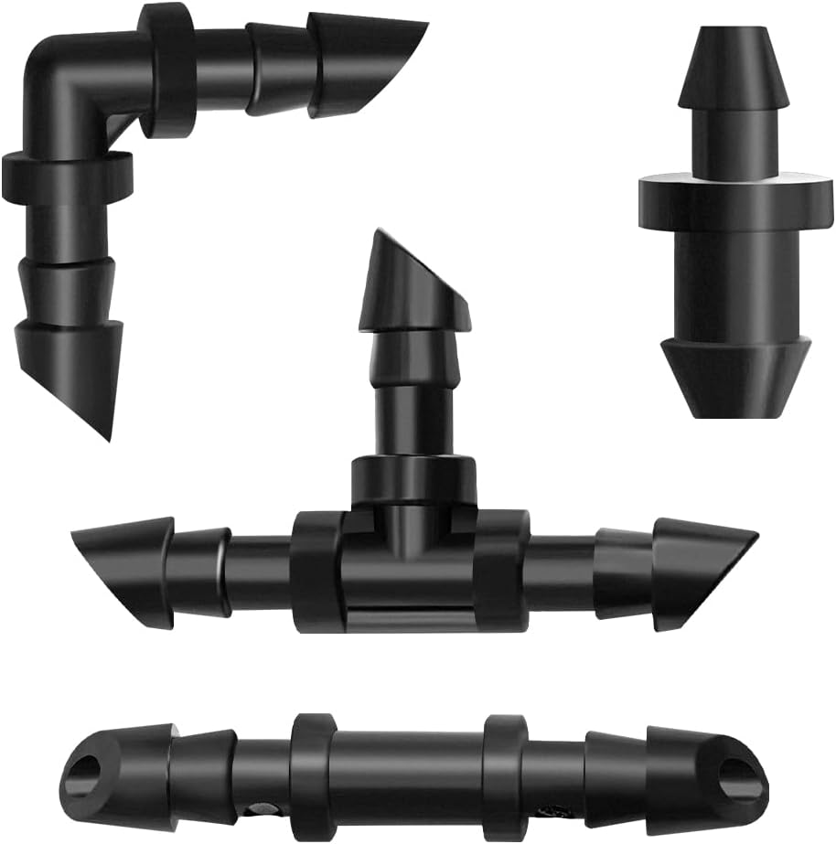 Kalolary 100PCS Green Irrigation Drippers Drip Emitters, Micro Spray ...