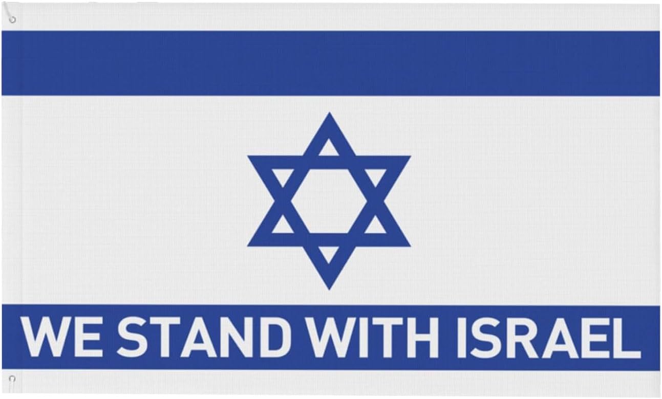 Amazon.com : Israel Flag 3x5 ft, Israeli Flag 3 x 5 ft - Outdoor ...