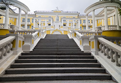 Outdoor Castle Staircase