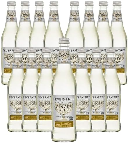 Amazon.com : Fever Tree Premium Refreshingly Light Ginger Beer ...