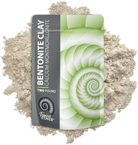 Calcium Bentonite Clay Food Grade Powder - 2 Lb Pure, Natural, USA ...