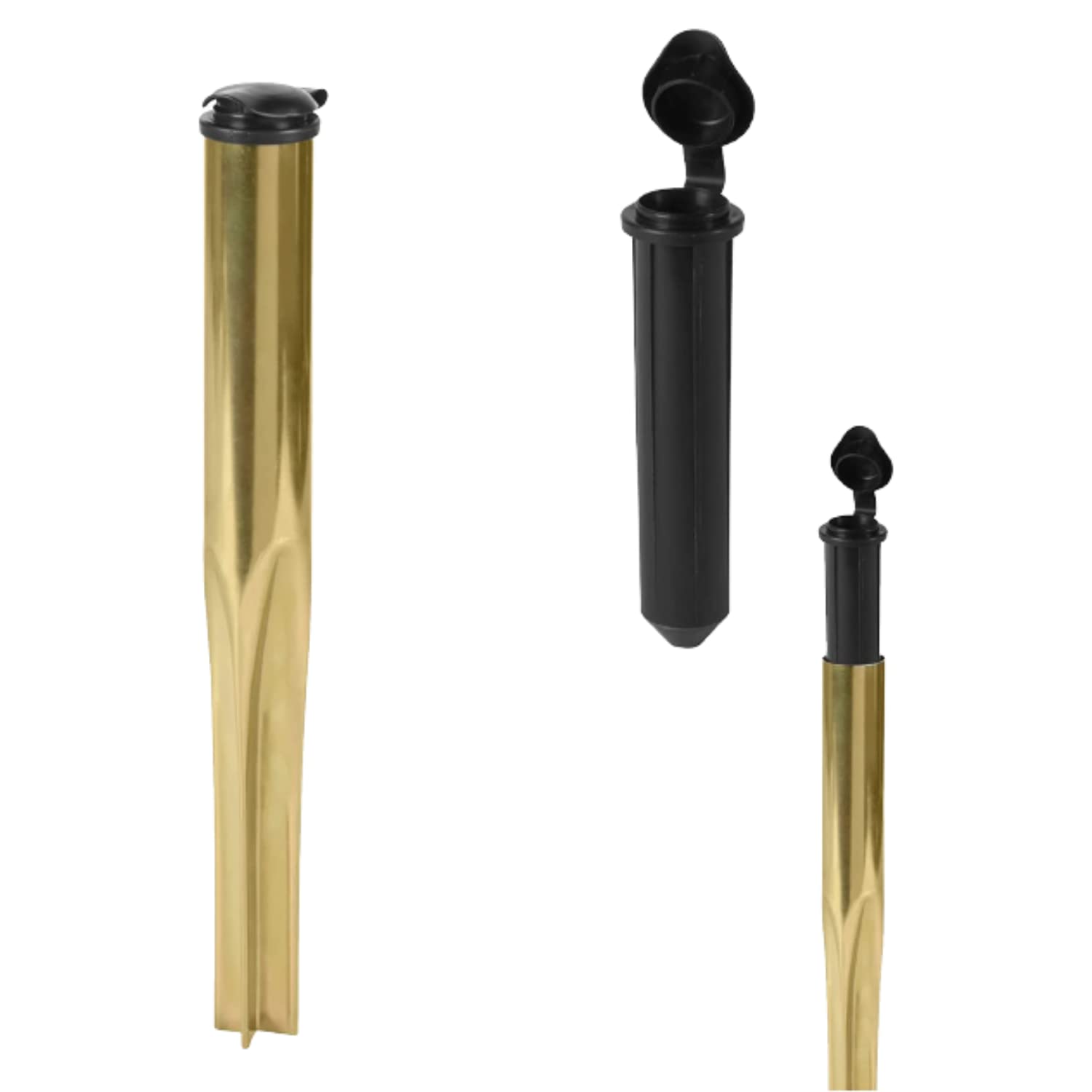 RTS Plastic Universal Fit Ground Spike With Safety Cover - Ground Spike ...