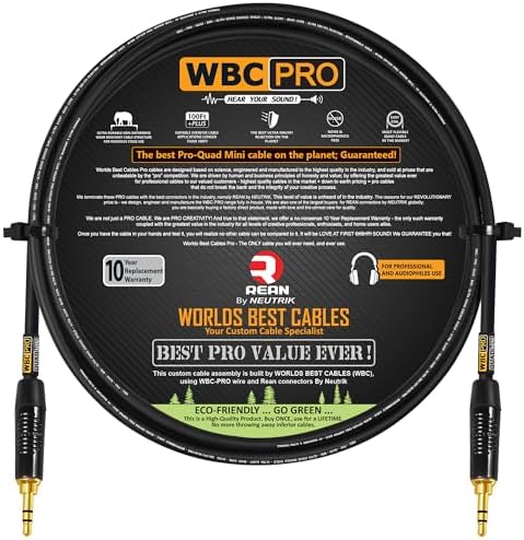 Amazon.com: 6 Foot - WBC-PRO-Quad-MINI Ultra-Silent Ultra-Flexible ...