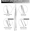 Amazon.com: JETKONG 2 Pcs 10-Inch Cooking Tweezers Stainless Steel ...