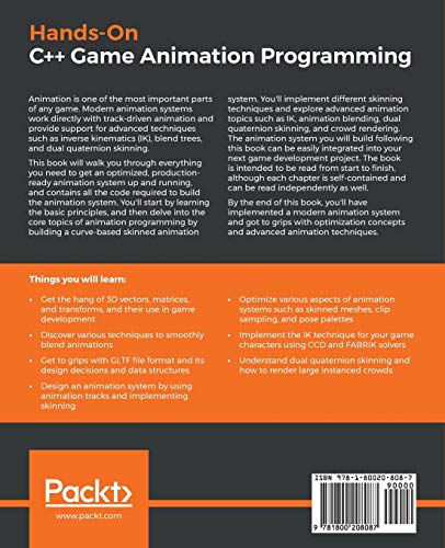 Hands-On C++ Game Animation Programming: Learn modern animation ...