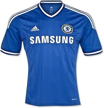 Amazon.com: adidas Chelsea Home Jersey Juvenil 2013/14 (XS) Azul, Azul ...