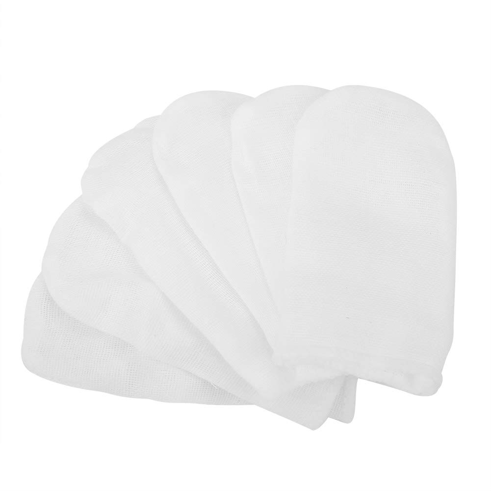 Amazon.com : 6pcs/ Set Cotton Gauze Elastic Finger Cot Oval Deciduous ...