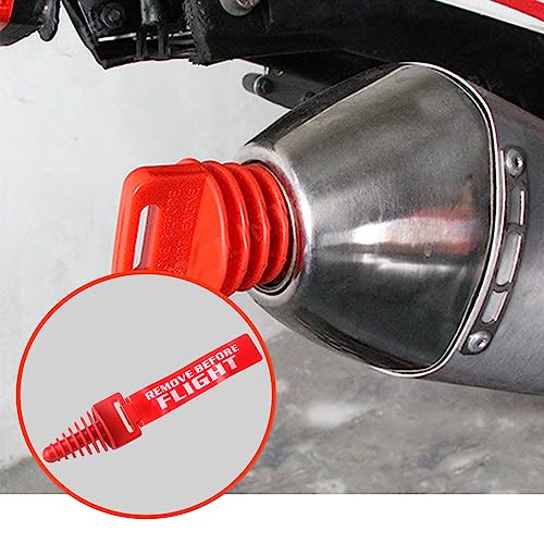 Snapklik.com : Muffler Exhaust Wash Plug 0.8 To 2.2 Wash Plug Red ...