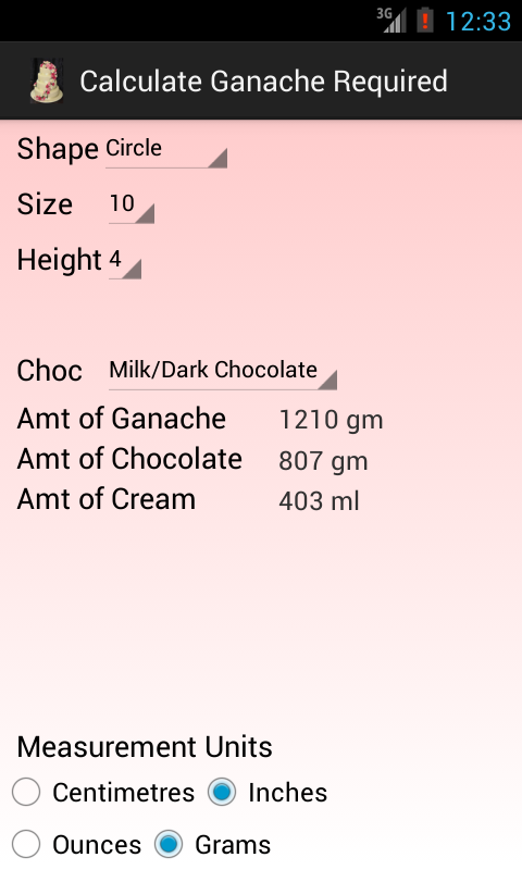 Cake Decorating Calculator FREE:Amazon.com:Appstore for Android