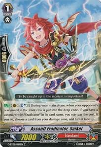 Amazon.com: Cardfight!! Vanguard TCG - Assault Eradicator, Saikei (G-BT02/054EN) - G Booster Set ...