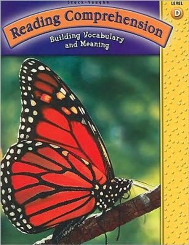 Reading Comprehension, Grade 4 Level D (Steck-vaughn Reading Comprehension): Steck-Vaughn ...
