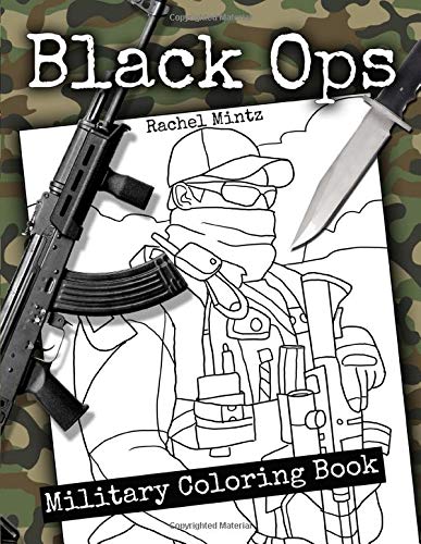 Black Ops - Military Coloring Book: American Special Forces In Action ...