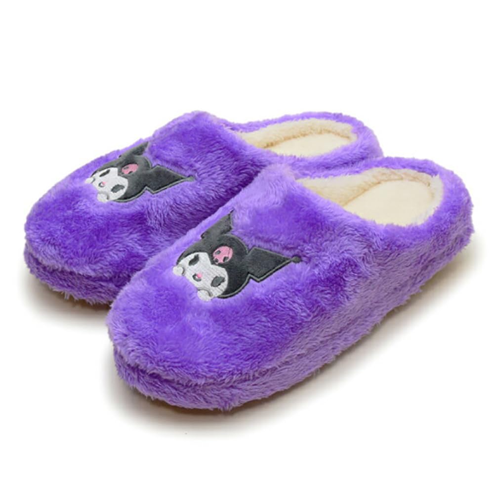 Amazon | [PROST] 【サンリオ】 ボア ルームスリッパ フリーサイズ ル mh-12-15 クロミ パープル フリーサイズ | PROST | スリッパ・ルームシューズ