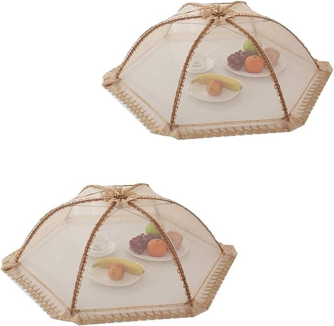 Food Cover | Foldable with Pop-up Lid | Umbrella Style Tent | Table ...