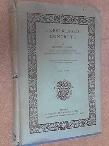 Prestressed concrete (Concrete series): G Magnel: 9781124154862: Amazon ...