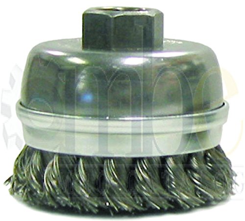 Amazon.com: 2-3/4" Diameter - Banded Knot Steel Wire Cup Wheel ...
