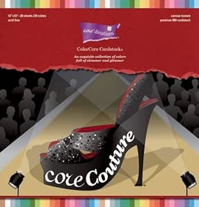 Amazon.com: Darice 12-Inch by 12-Inch Core Dinations Core Couture ...