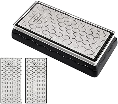 Faithfull Diamond Whetstone Sharpening Kit. 3 Stones: 400G Coarse, 600G ...