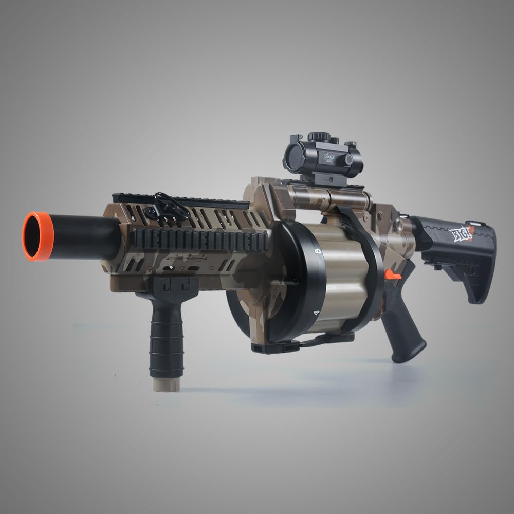 Buy M32 Grenade Launcher Toy - Unique Design, Large Magazine, Ejecting ...