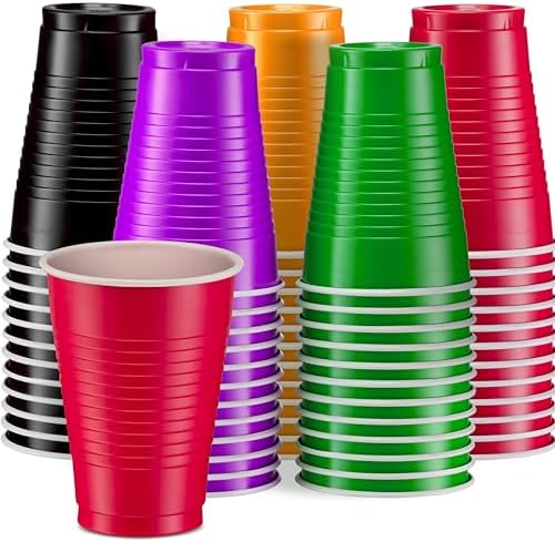Amazon.com: 4E's Novelty Drink Up Witches Plastic Cups for Halloween 50 ...