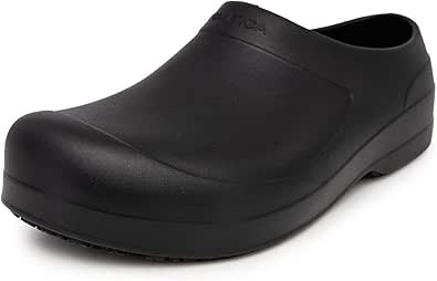 Amazon.com | Nautica Women Men Work Clogs Slides Slip Resistant Quick ...