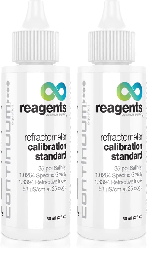 Snapklik.com : Continuum Reagents Refractometer Calibration Standard Seawater Reference For ...