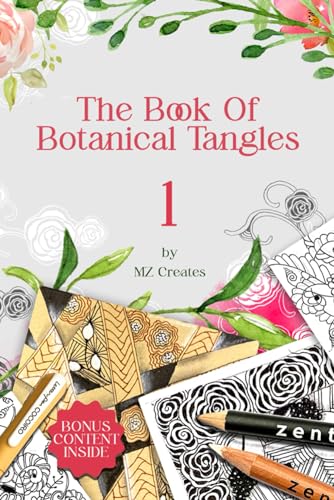 Snapklik.com : The Book Of Botanical Tangles: Learn Tangles And Line ...