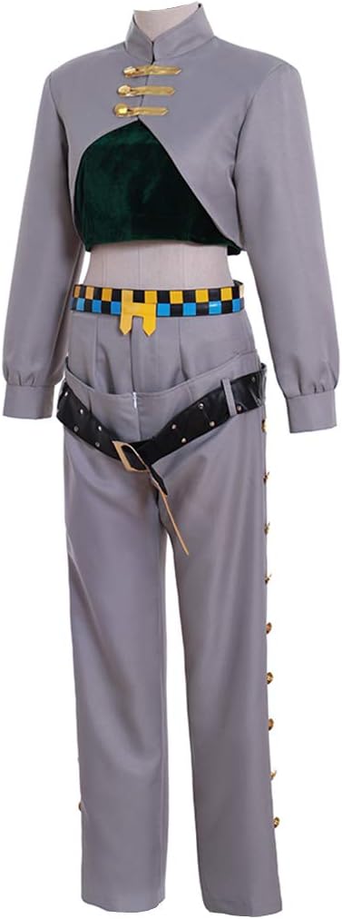 Amazon.com: ZIXUN Charactor Rohan Kishibe Cosplay Costumes Men's Rohan ...