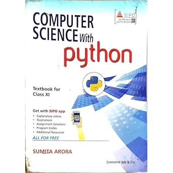 Amazon.in: Buy Dhanpat Rai & Co. Computer Science with Python Class ...