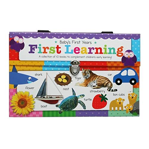 BABYS FIRST YEAR FIRST LEARNING A COLLECTION OF 10 BOOKS TO COMPLEMENT ...