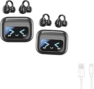 Amazon.com: Smart Touchscreen Bluetooth Earbuds, Wireless Bluetooth ...