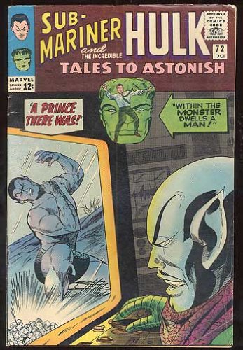 Amazon.com: Tales To Astonish, v1 #72. Oct 1965 [Comic Book]: Marvel ...
