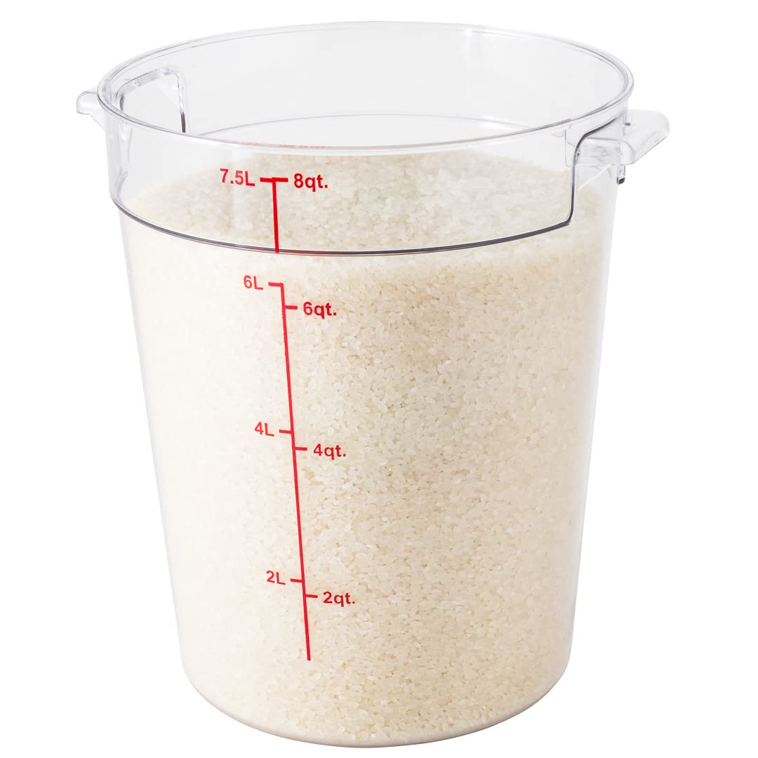 Snapklik.com : Restaurantware Met Lux 8 Quart Food Storage Container, 1 ...