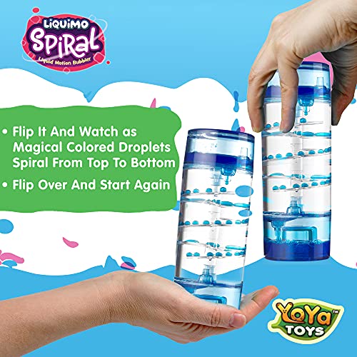 Snapklik.com : YoYa Toys Liquimo Spiral Liquid Motion Bubbler Timer For ...