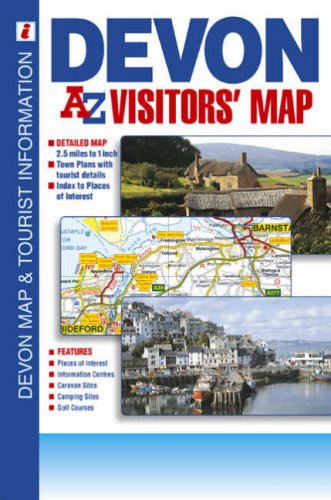 Amazon | Devon Visitors Map | Geographers' A-Z Map Company | Atlases