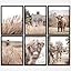 Amazon.com: Vintage Farmhouse Cow Prints - 6PCS Wall Art Set (8x10 inch ...