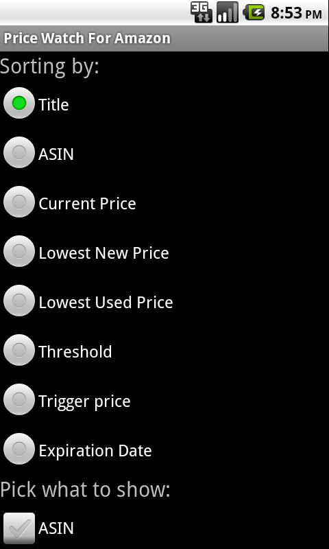 Price Watch - App on Amazon Appstore