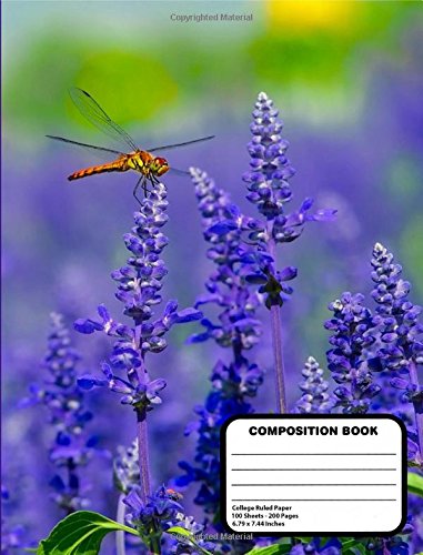 Dragonfly Composition Book : Amazon.in: Books