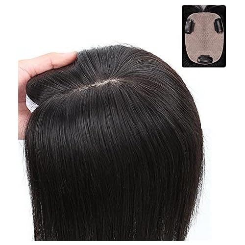 RemeeHi Postiche avec base en soie pour femme - Cheveux humains fins à ...