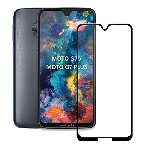 ELICA 5D (PACK OF 1) premium Tempered Glass for Moto G7 Plus - Black ...