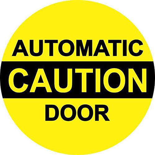 Stanley Automatic Door Sign Stickers
