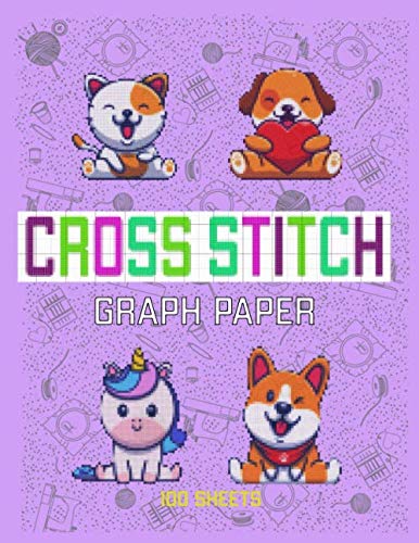 Cross Stitch Graph Paper: Cross Stitcher's Design Book for designing ...