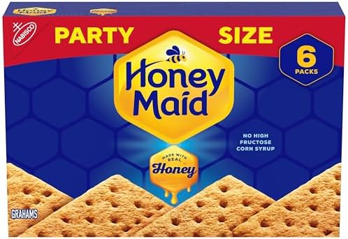 Amazon.com: HONEY MAID Graham Crackers, Lunch Snacks, Party Size, 28.8 oz
