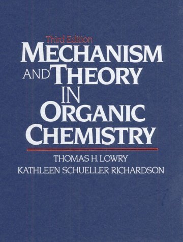Amazon.com: Mechanism and Theory in Organic Chemistry (3rd Edition ...
