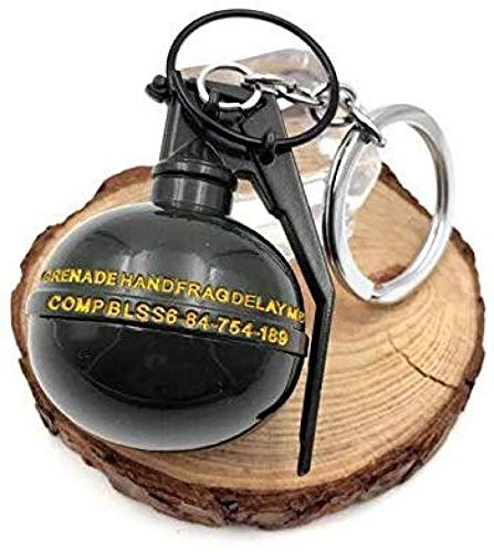Buy Nuestra Pubg Playerunknown Battlefield Grenade Keychain Key Ring ...