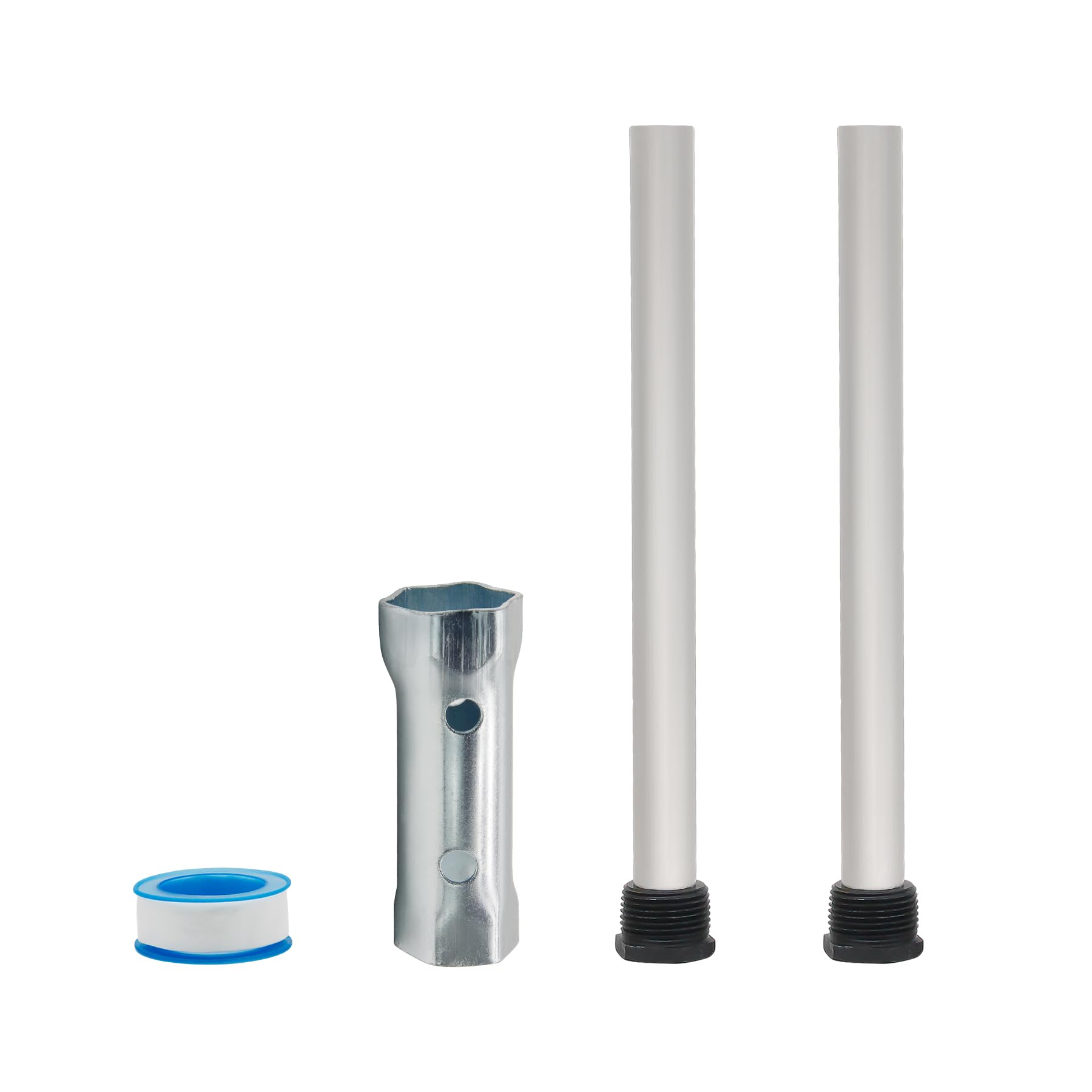 2 PCS RV Water Heater Anode Rods & 1-1/16 inch Socket, Camper Water ...