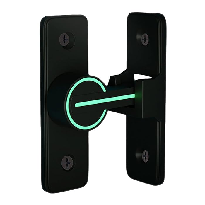 Buy Barn Door Locks and Latches 90 Degree - Luminous Barn Door Latch ...
