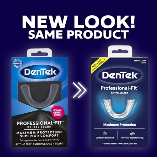 DenTek Mouth Guard for Nighttime Teeth Grinding, Professional-Fit ...